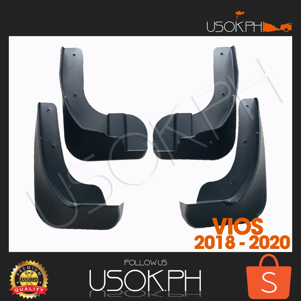 Toyota Vios ( 2018 - 2021 ) Mud Guards Mud Flaps Mudguard Mudflap ...