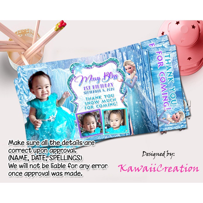 Frozen theme Ref magnet | Shopee Philippines