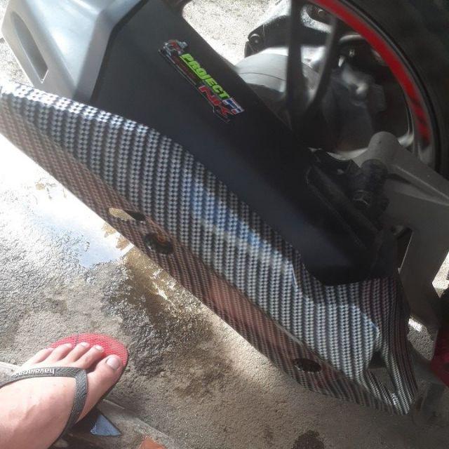 Honda Click 125/150 Vario 125/150 Muffler Heat Guard Carbon | Shopee ...