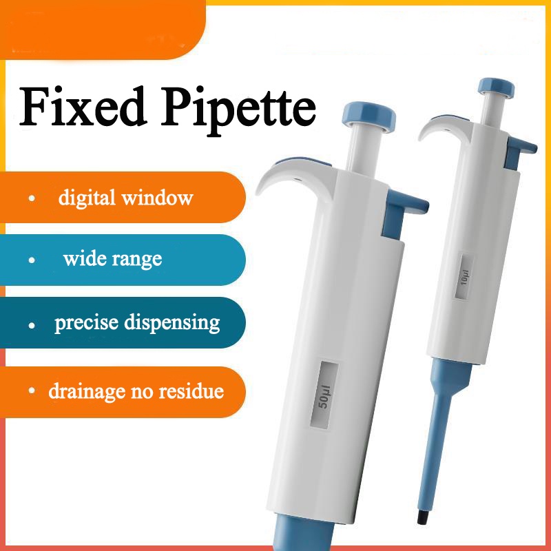 Fixed Volume Pipette 5ul/10ul/20ul/25ul/50ul/100ul/250ul/500ul/1ml/2ml ...