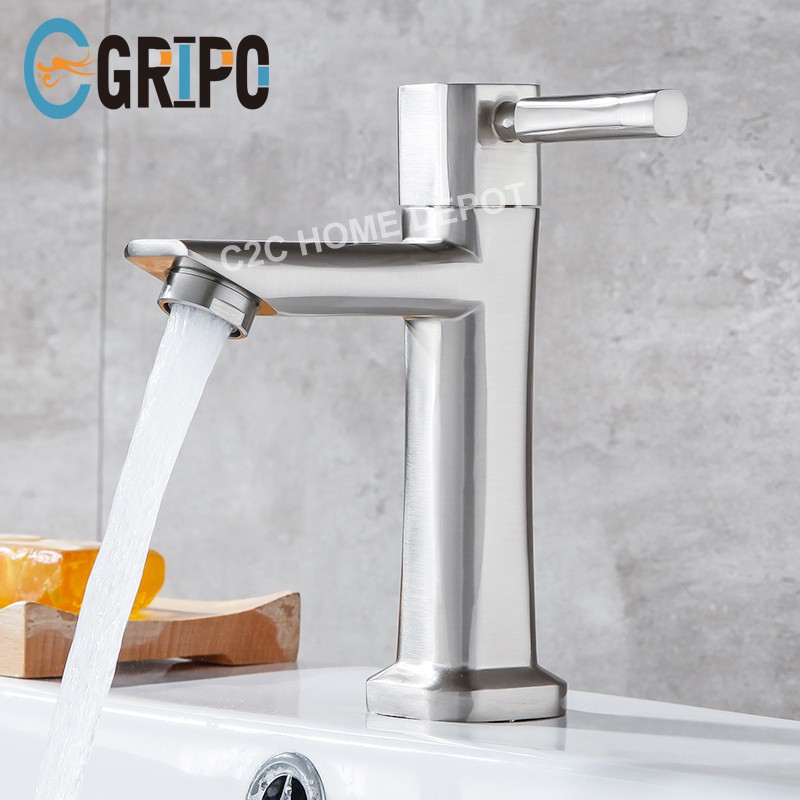 GRIPO High quality stainless lavatory faucet basin faucet GP212QW ...