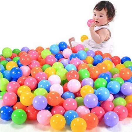 CAI 30 Pcs Bouncing Balls Ocean Ball Colorful Ball Fun Ball Kids Swim ...
