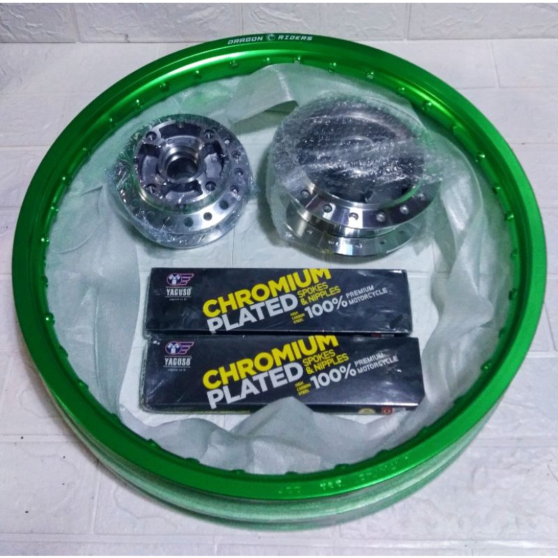 Xrm Trinity RS 125 Fi rim set | Flat disk hub rimset | Shopee Philippines
