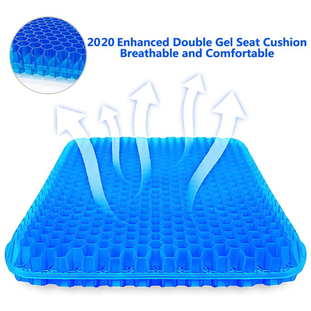 Update Gel Flex Seat Cushion Soft Silicone Honeycomb Design With TPE ...