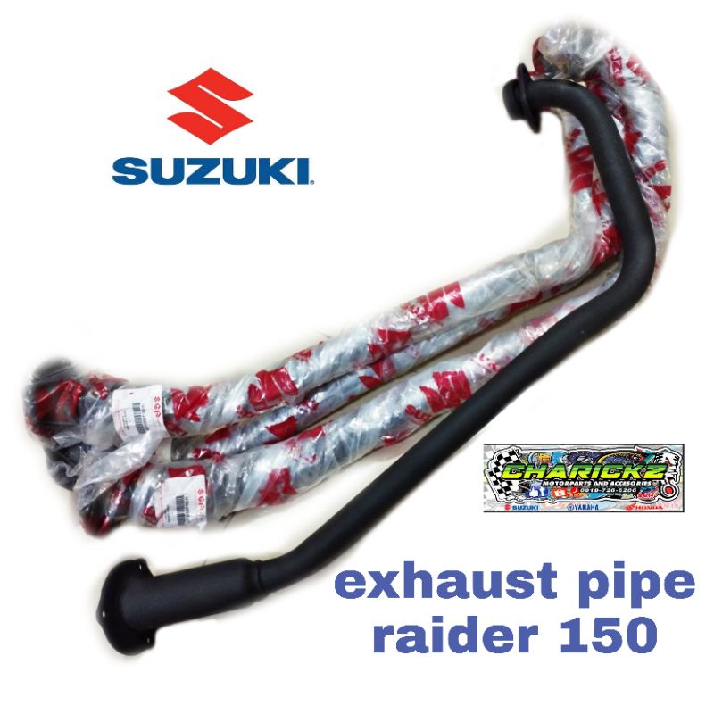 SGP EXHAUST PIPE/STOCK ELBOW FOR RAIDER 150 carb type | Shopee Philippines