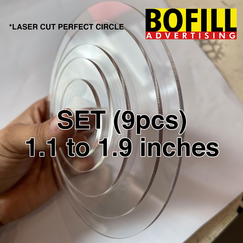 DIY ACRYLIC MANUAL STICKER CUTTER CIRCLE PACKAGE SET | Shopee Philippines