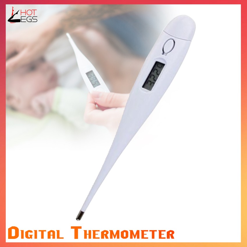 Digital Thermometer with Beeper LCD Display for Adults and Kids ...