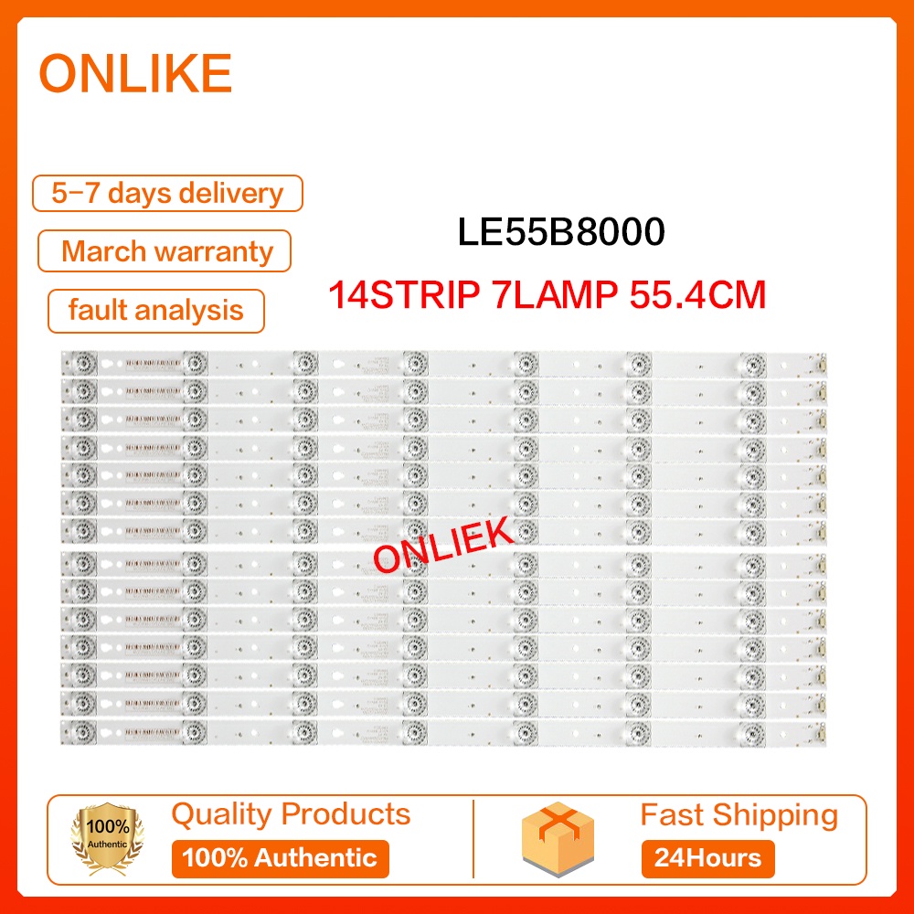 55 "LED Haier LE55A7100L LE55B8000 light bar LE55B510X LED55D7-01 TV ...