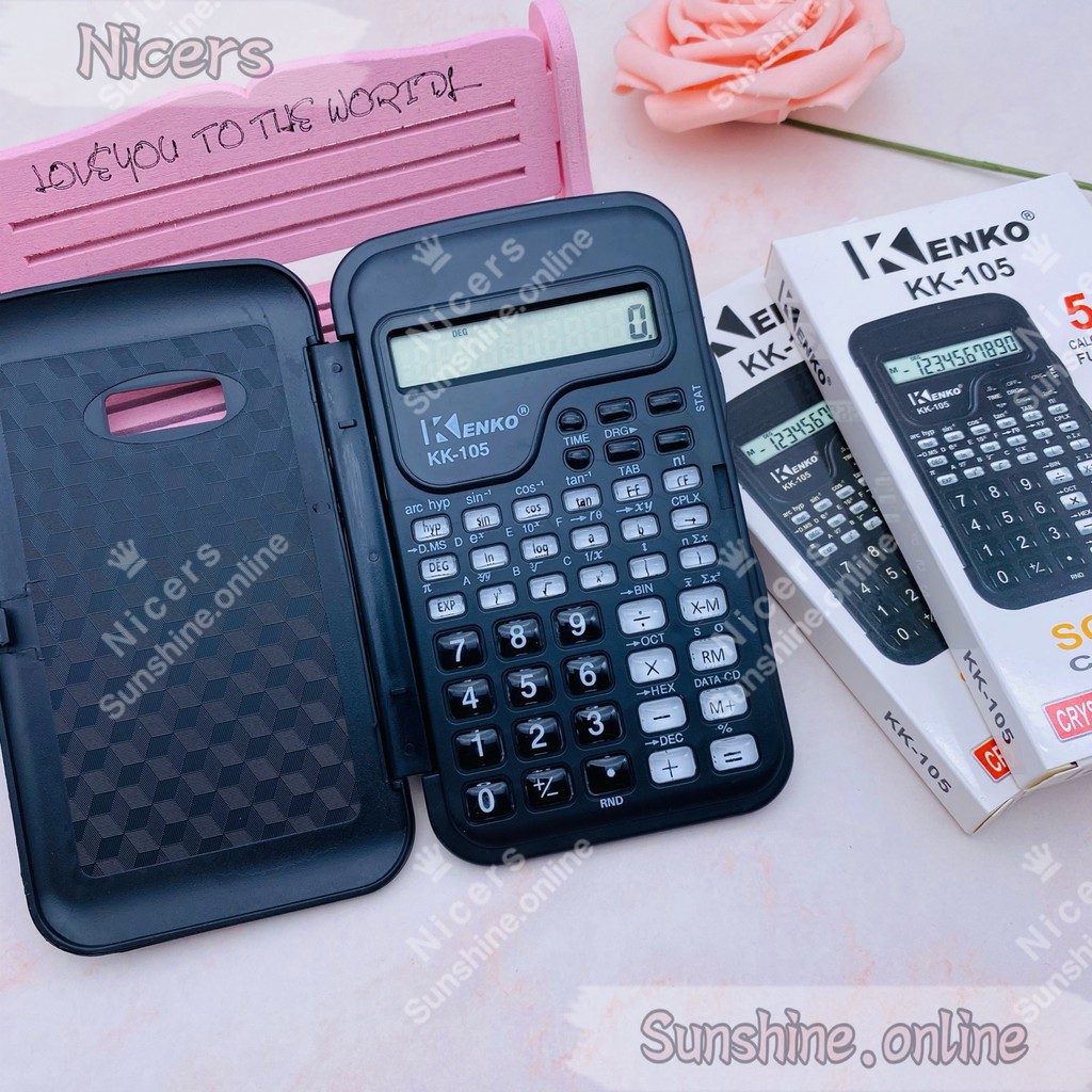 Kenko KK-105 Scientific Calculator With Cover With Battery | Shopee ...