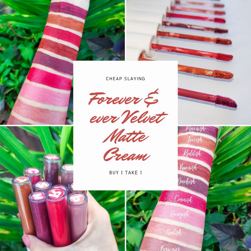 FOREVER & EVER VELVET Buy1take1 by Cheap Slaying | Shopee Philippines