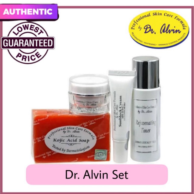 AUTHENTIC DR ALVIN Rejuvenating Set | Shopee Philippines