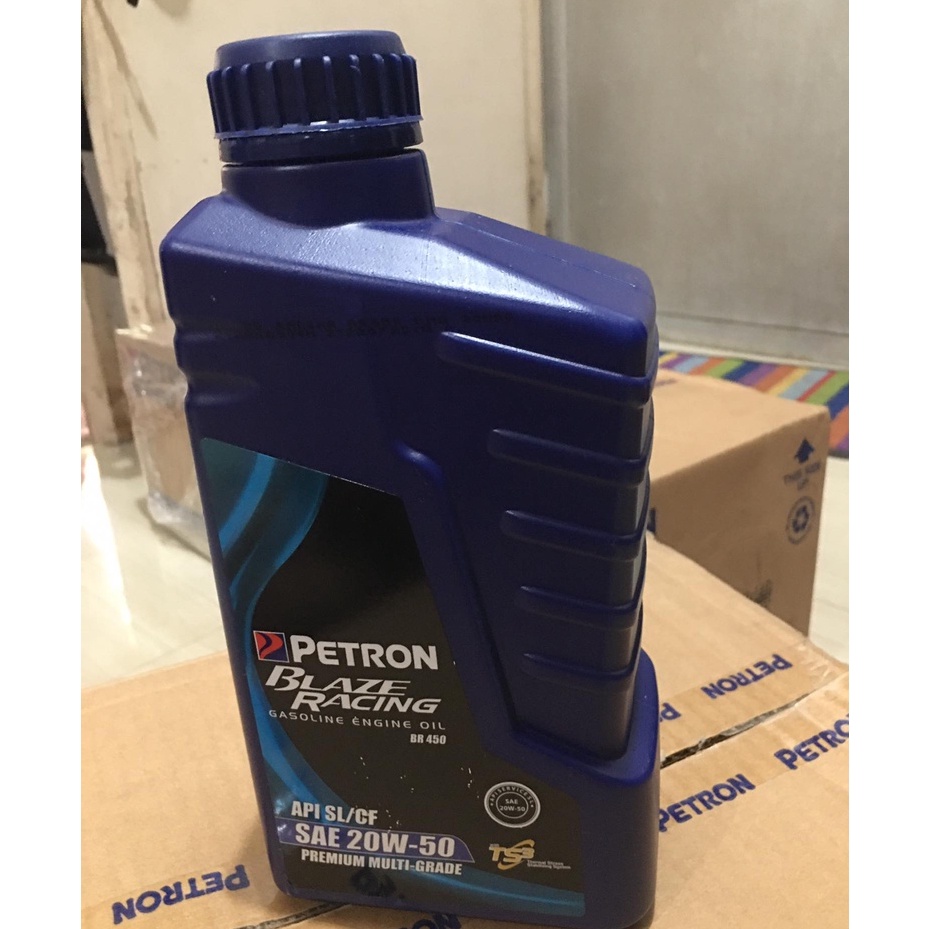 Petron Blaze Racing Gasoline Engine Oil Lit. SAE 20W-50 Premium Multi ...
