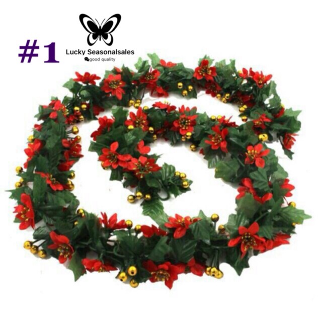 Christmas decor garland | Shopee Philippines