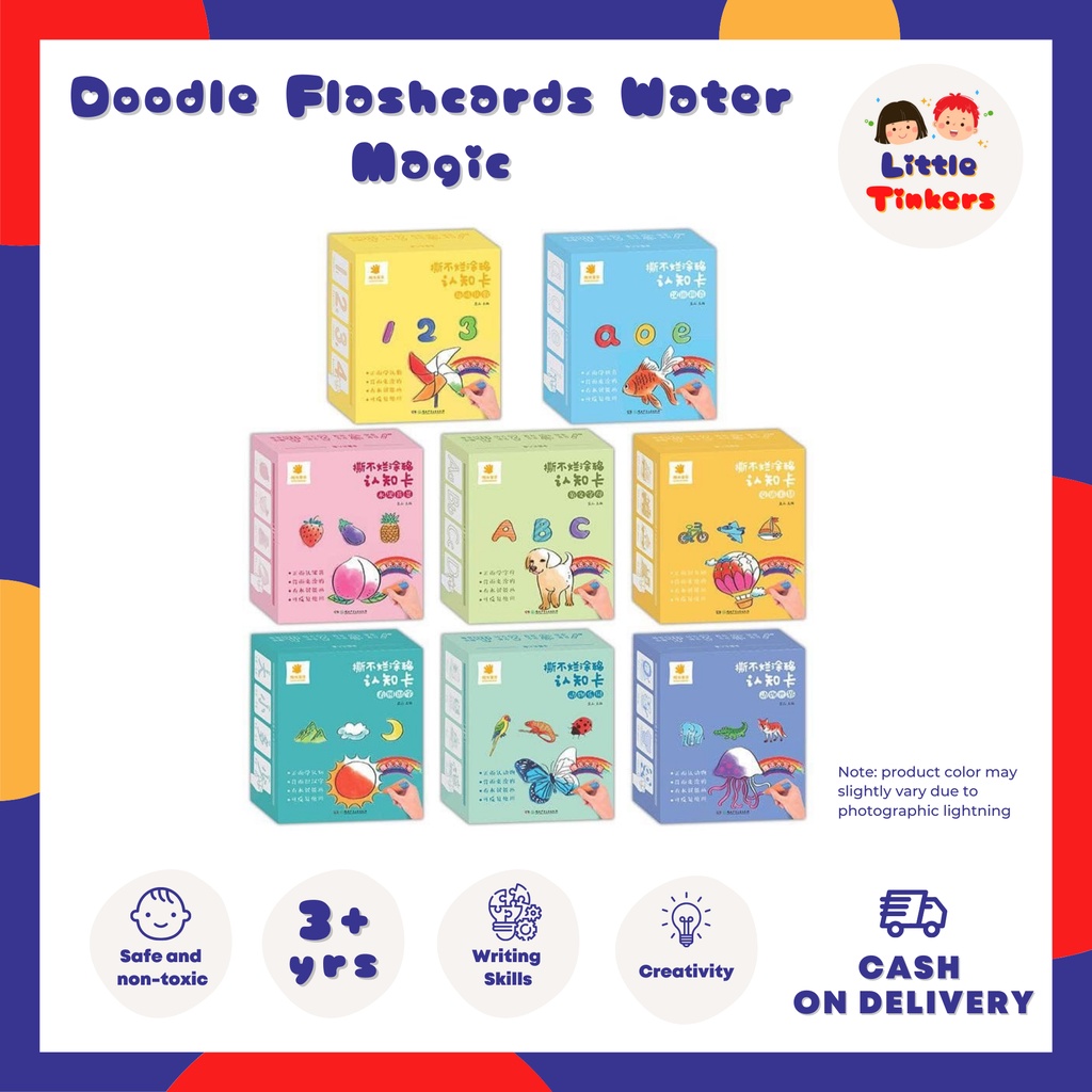 Water Doodle Flashcards | Shopee Philippines