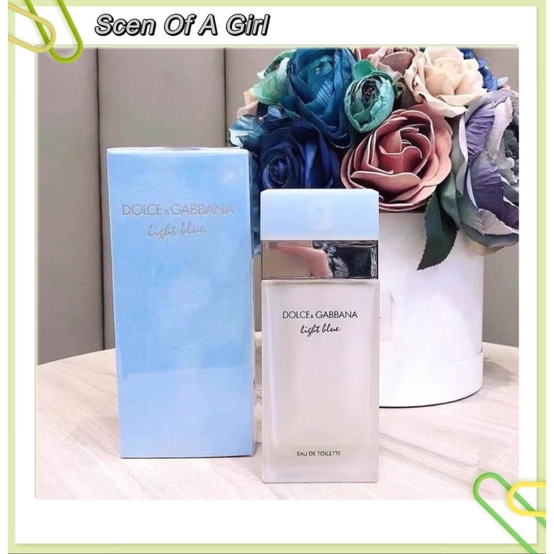 Light Blue EDT Perfume Fragrance Oil Based For Women US Tester Long ...