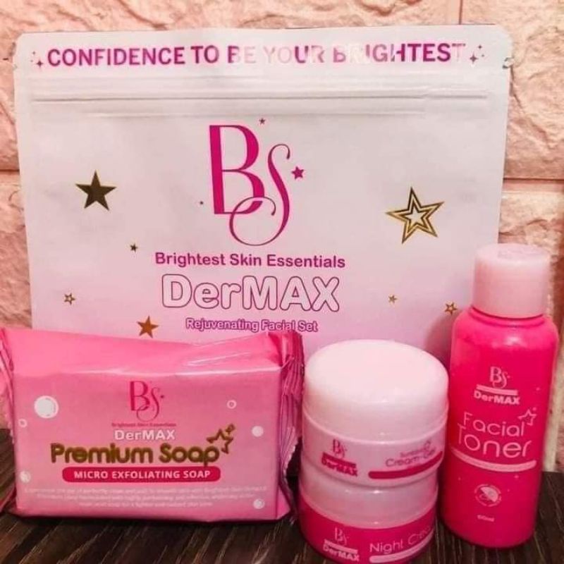 AUTHENTIC | REJUVENATING | BRIGHTEST SKIN ESSENTIALS | DERMAX | ANTI ...