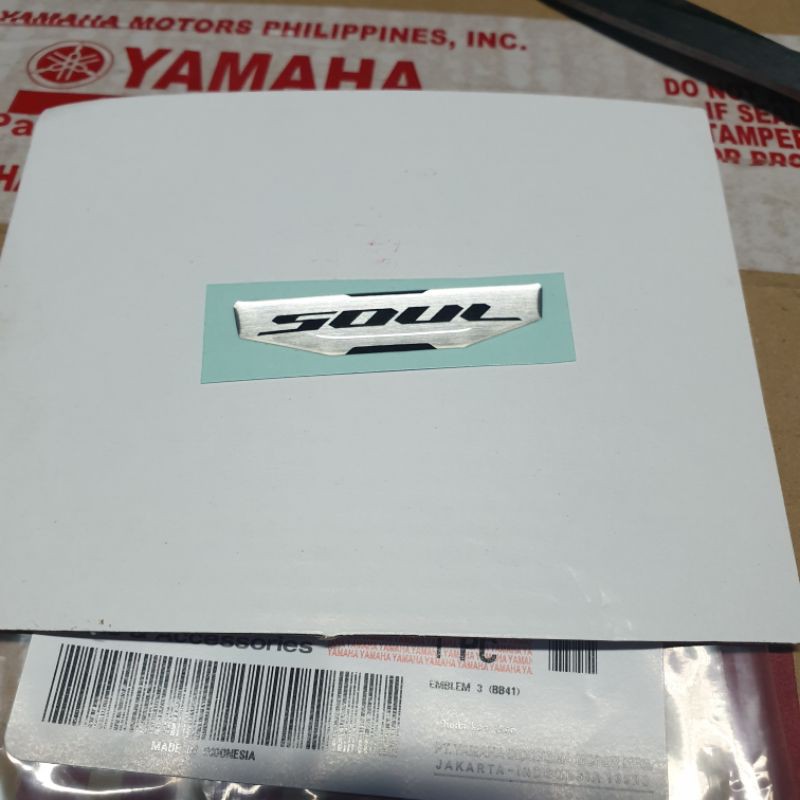Genuine Yamaha Front Grill emblem Mio Soul I 125 | Shopee Philippines