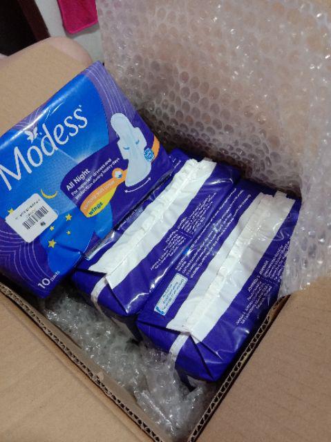 Modess All Night Sanitary Napkins 10s | Shopee Philippines