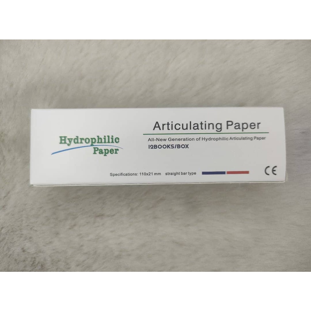 Hydrophilic Articulating Paper | Shopee Philippines