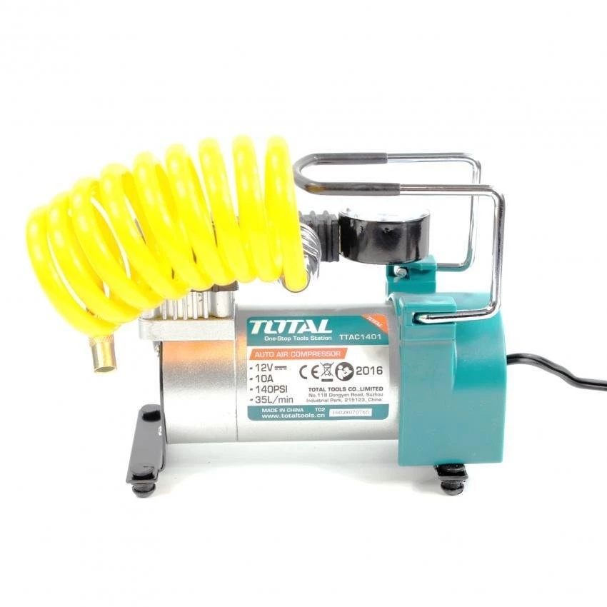 TOTAL Auto Air Compressor DC12V 140psi (TTAC1406) | Shopee Philippines