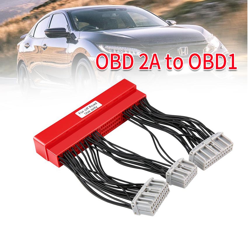 OBD2A to OBD1 ECU Jumper Conversion Harness adaptor For Honda Civic ...