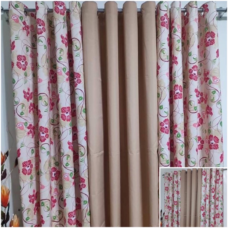 Printed and Plain Curtains (per pc.) | Shopee Philippines
