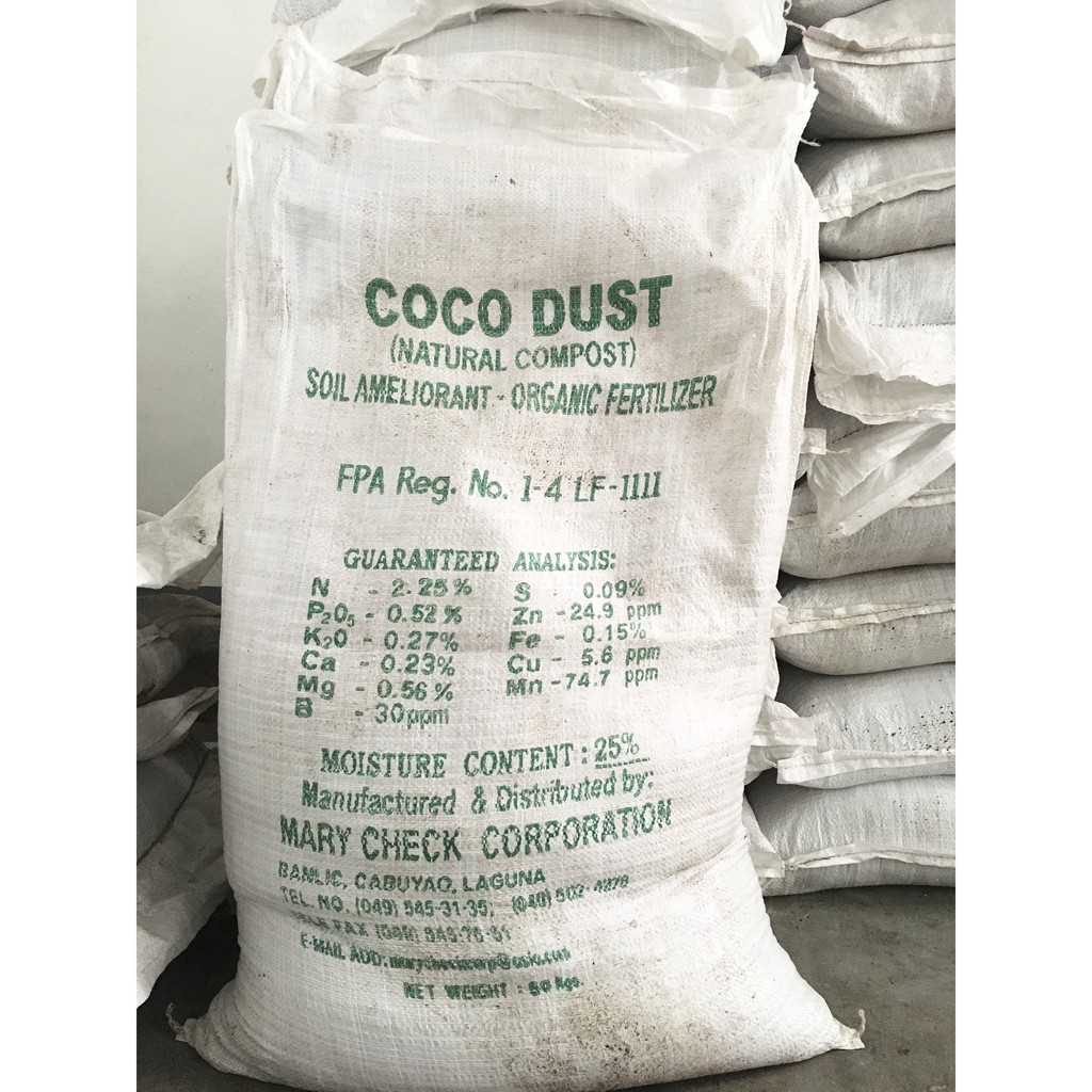 SOIL-LESS POTTING MIX NATURAL COMPOST COCO DUST SOIL AMELIORANT ...