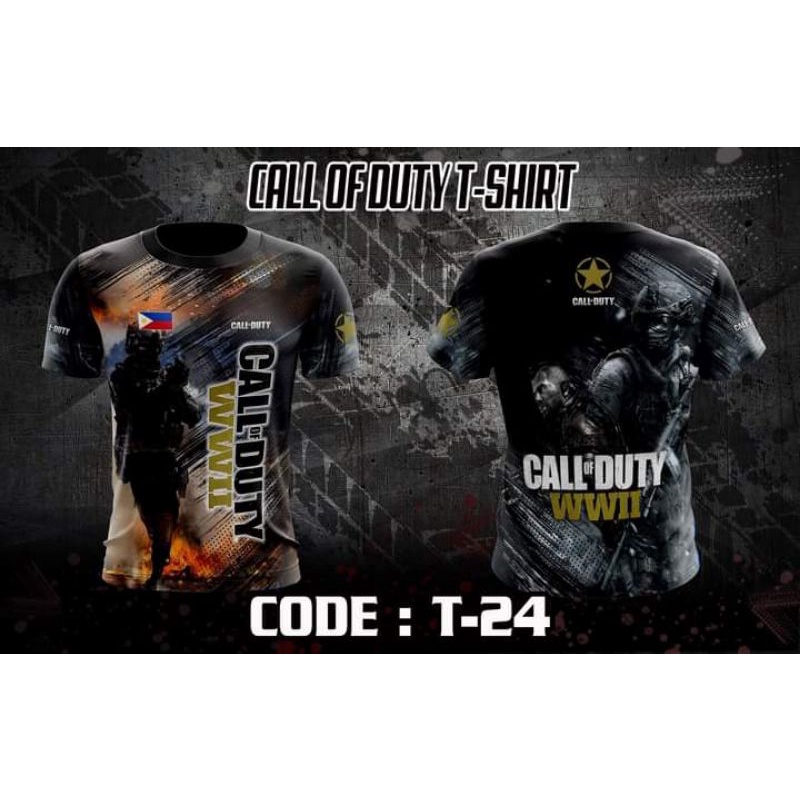 NEW DESIGN ALERT!!! CALL OF DUTY FULL SUBLIMATION T-SHIRTS | Shopee ...