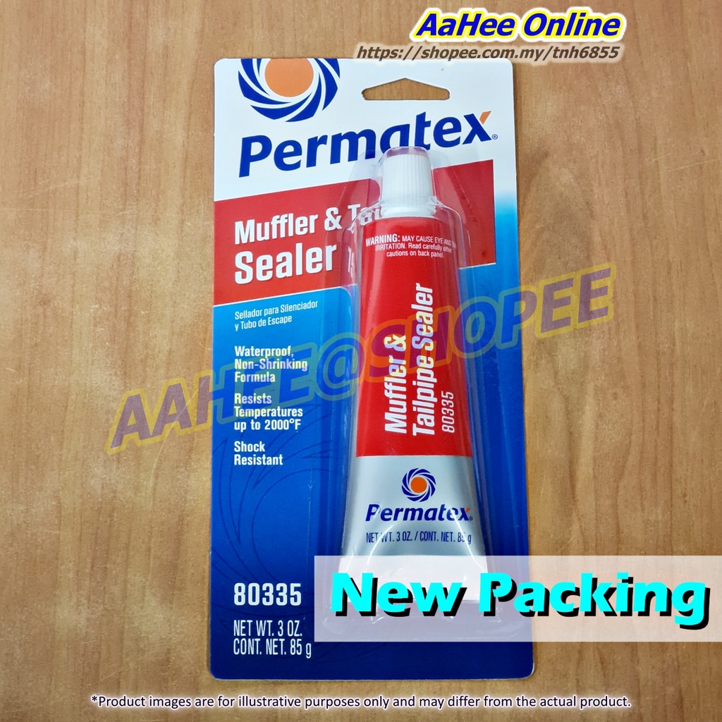 Permatex Muffler & Tailpipe Sealer 85g 80335 Exhaust Pipe Gum (Ekzos ...