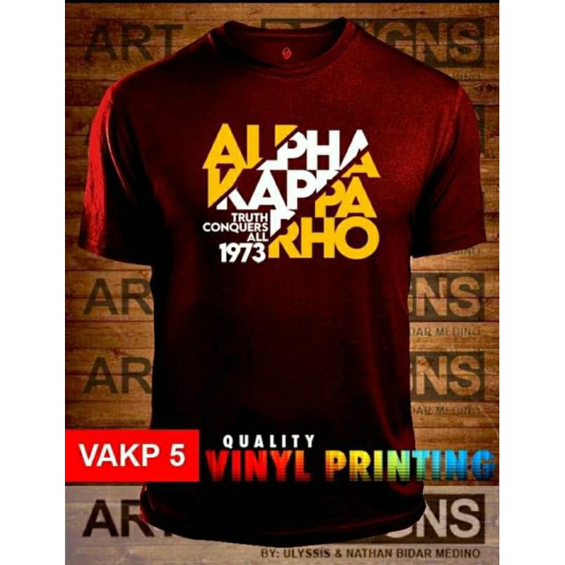 Skeptron Alpha Kappa Rho design 1 Fratshirt | Lazada PH