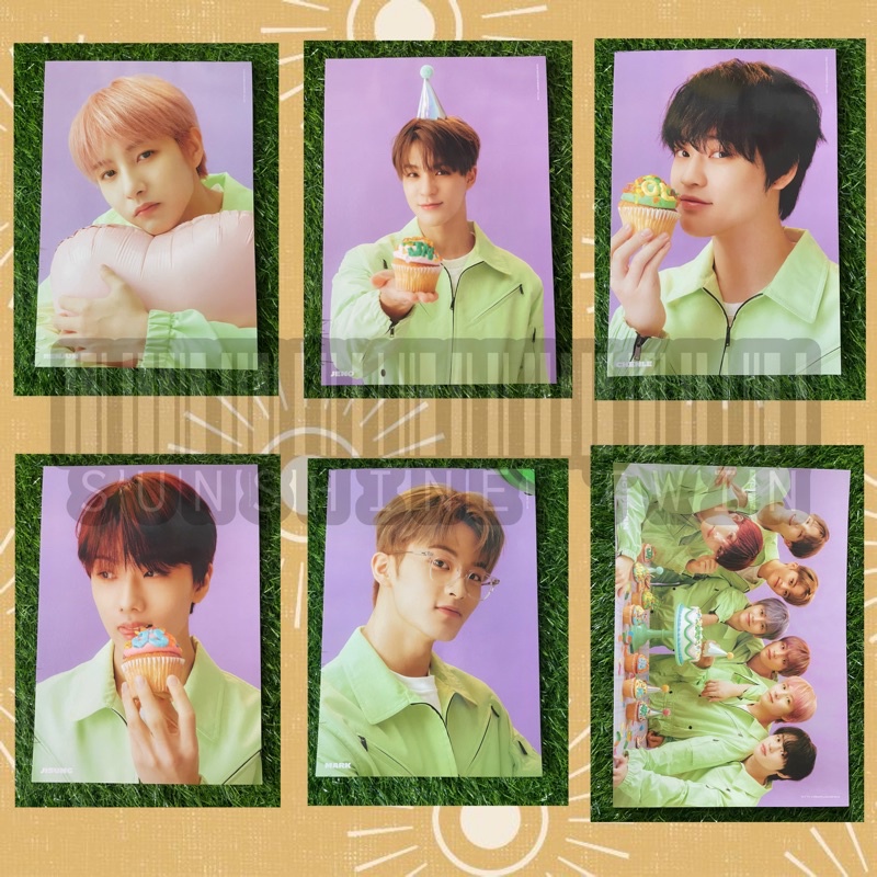 [ON-HAND] NCT Dream 2021 Seasons Greetings A4 Photo Tingi Official ...