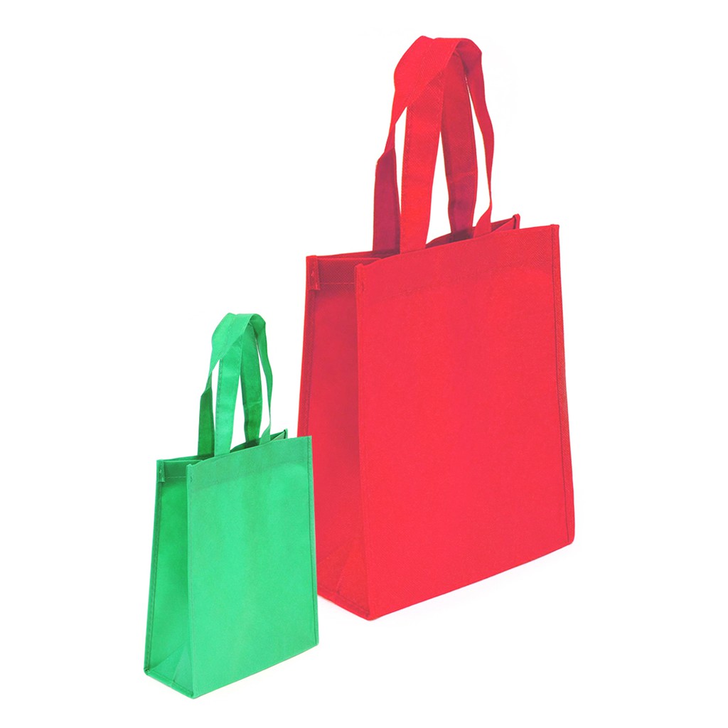 Eco Bag Hand Bag Expanded Plain Reusable Non-woven Loop Bag Eco bag per ...