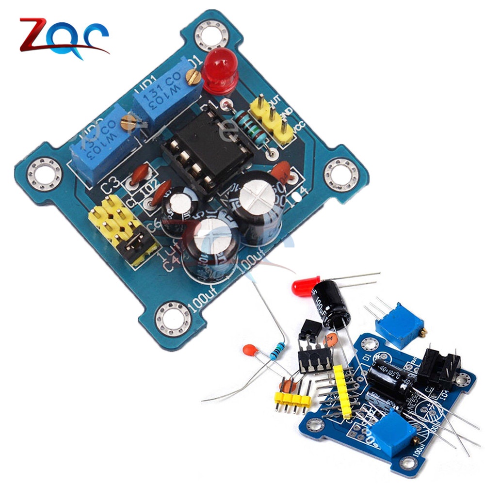NE555 Pulse Generator Pulse Starter Duty Cycle and Frequency Adjustable ... NE555 Pulse Generator Pulse Starter Duty Cycle and Frequency Adjustable ...