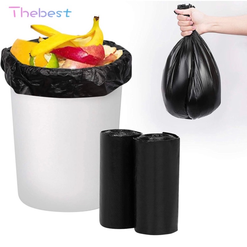 Environmental Garbage Bag Disposable Black Garbage Bag Bin Plastic Bag ...
