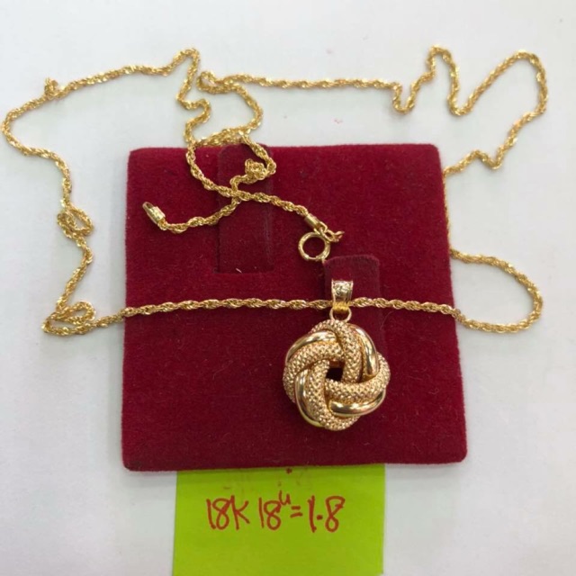 18K Saudi Gold Necklace | Shopee Philippines