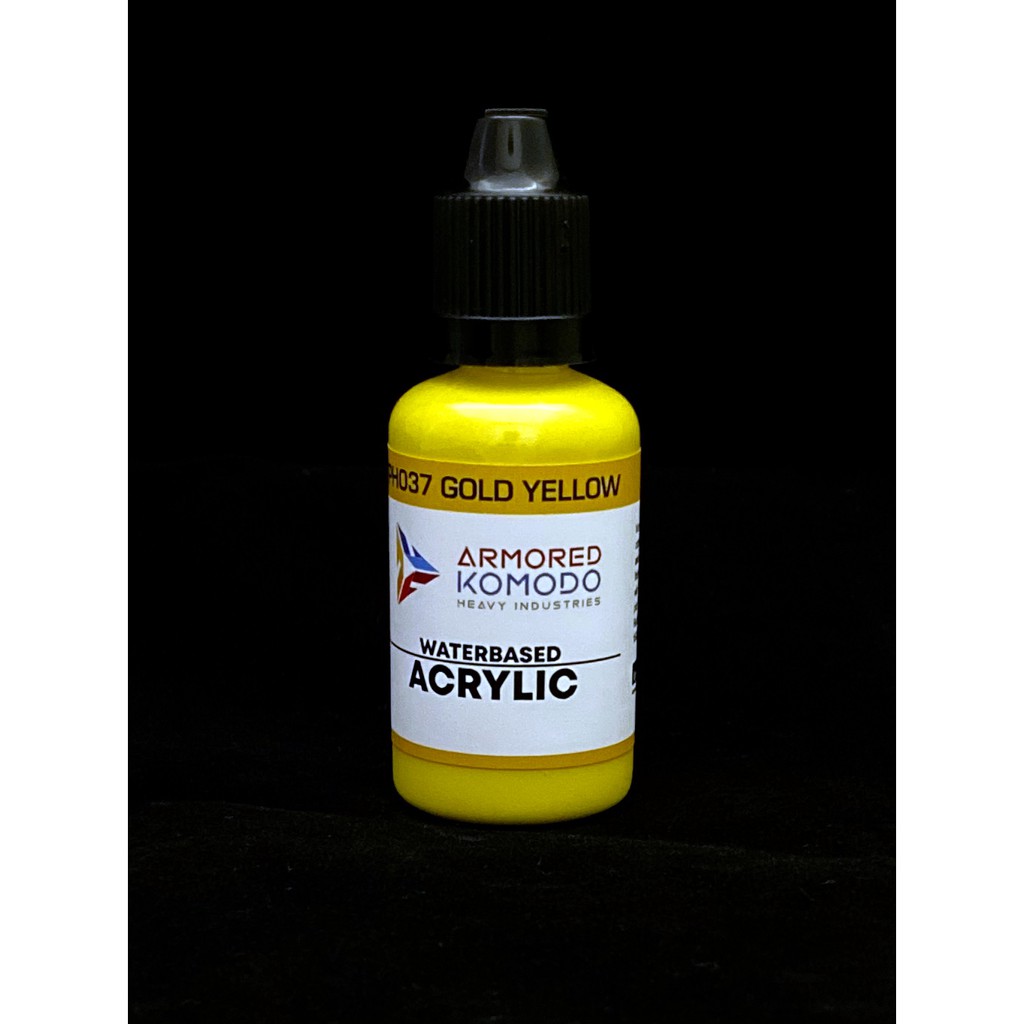 ArKom: PH037 Gold Yellow Waterbased Acrylic Paint Armored Komodo ...
