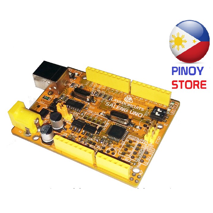 Saleng Uno Arduino Uno Compatible Philippine Made Microcontroller Board | Shopee Philippines