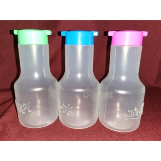 set of 3pcs. labeled dispenser - toyo suka patis / condiments bottle ...
