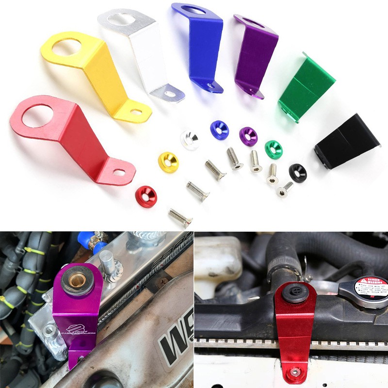 JDM Car Repacking Stay Water Tank Radiator Bracket Fit Mounting Honda ...