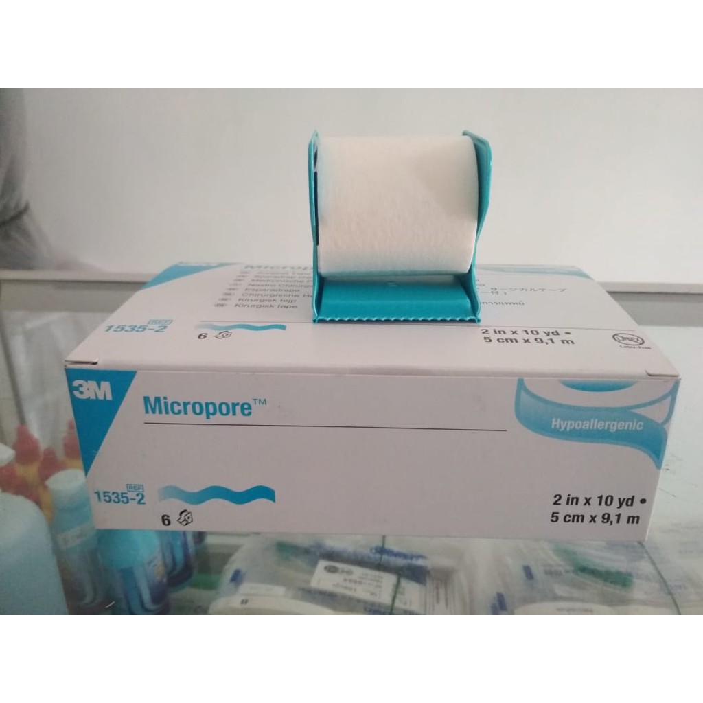 Plaster Micropore 2 Inc / Micropore 2 Inch / Micropore 2 Inch | Shopee ...