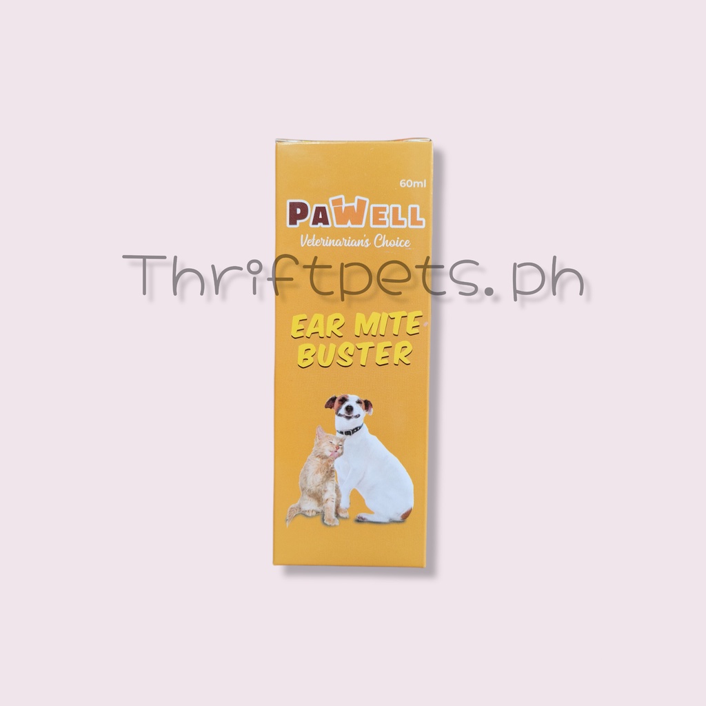 Pawell Earmite Buster Ear cleaner Anti Earmites 60ml | Shopee Philippines