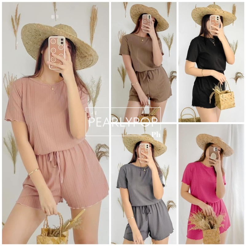 JULIA Romper Korean Trendy Women Clothes Jumpshort | Shopee Philippines