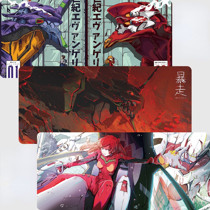 EVA Anime Mouse Pad Wristband New Table Pad Mecha Dream Neon Genesis ...