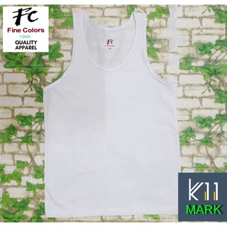K-11 Kids Plain White Sando W/Size | Shopee Philippines