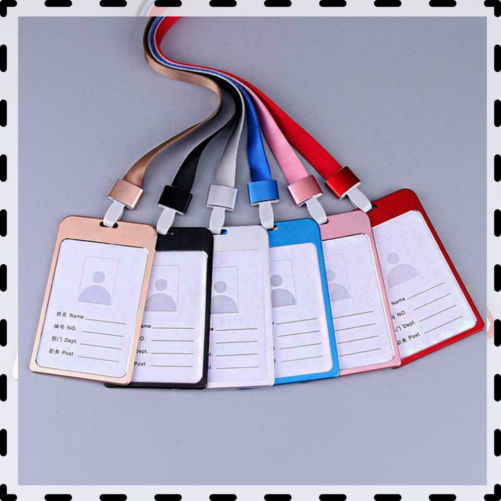 Aluminum Alloy ID Holder Vertical LCX3 School and Office Supplies ID ...