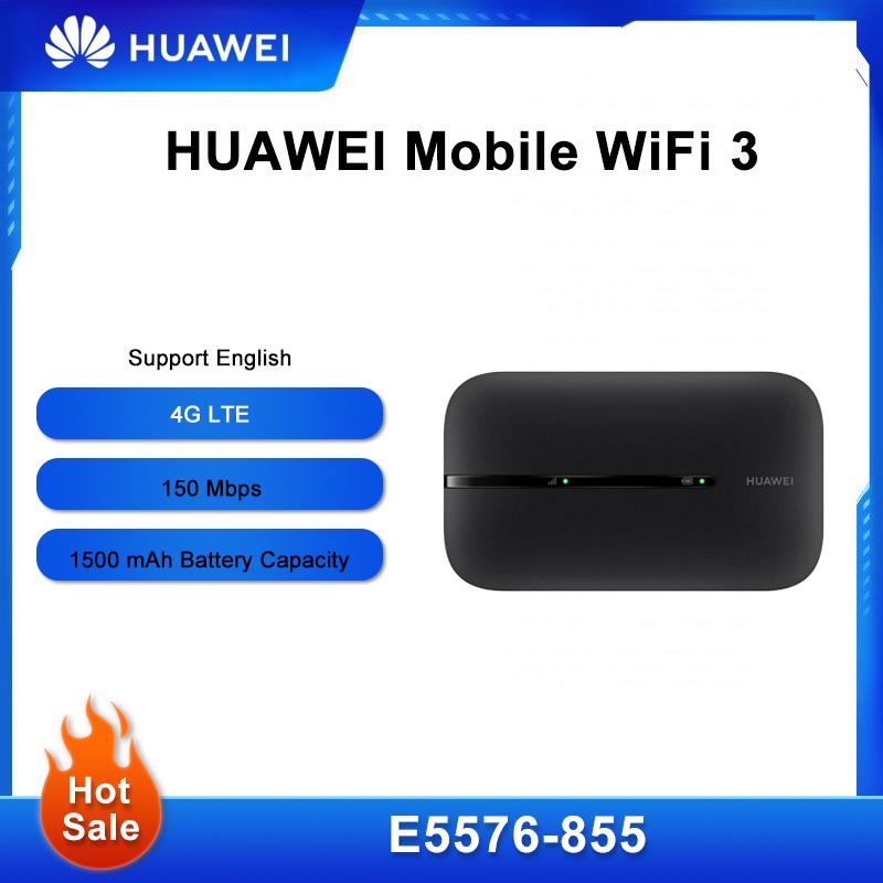 Original HUAWEI E5576-855 4G LTE WiFi Router 2.4GHz Rate 150Mbps ...