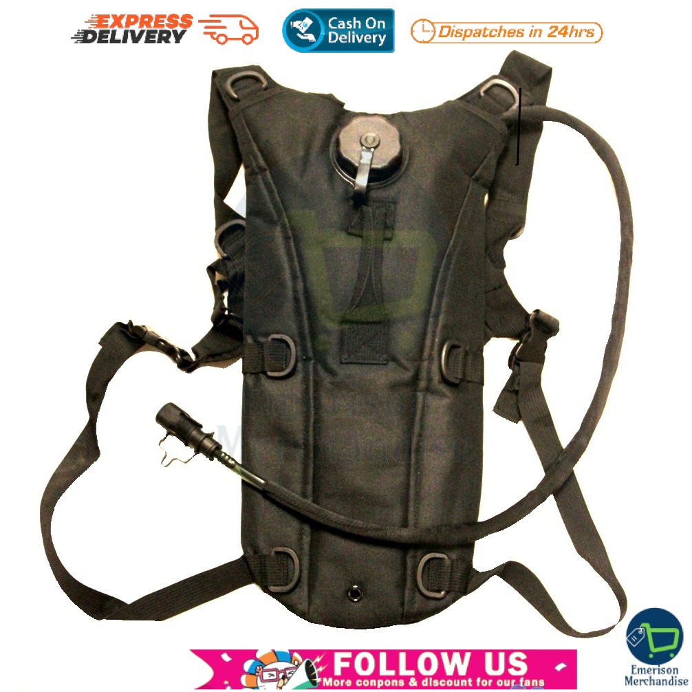 Fast Shipping Quality Hydro Bag Black Knapsack Hydration Water Backpack ...