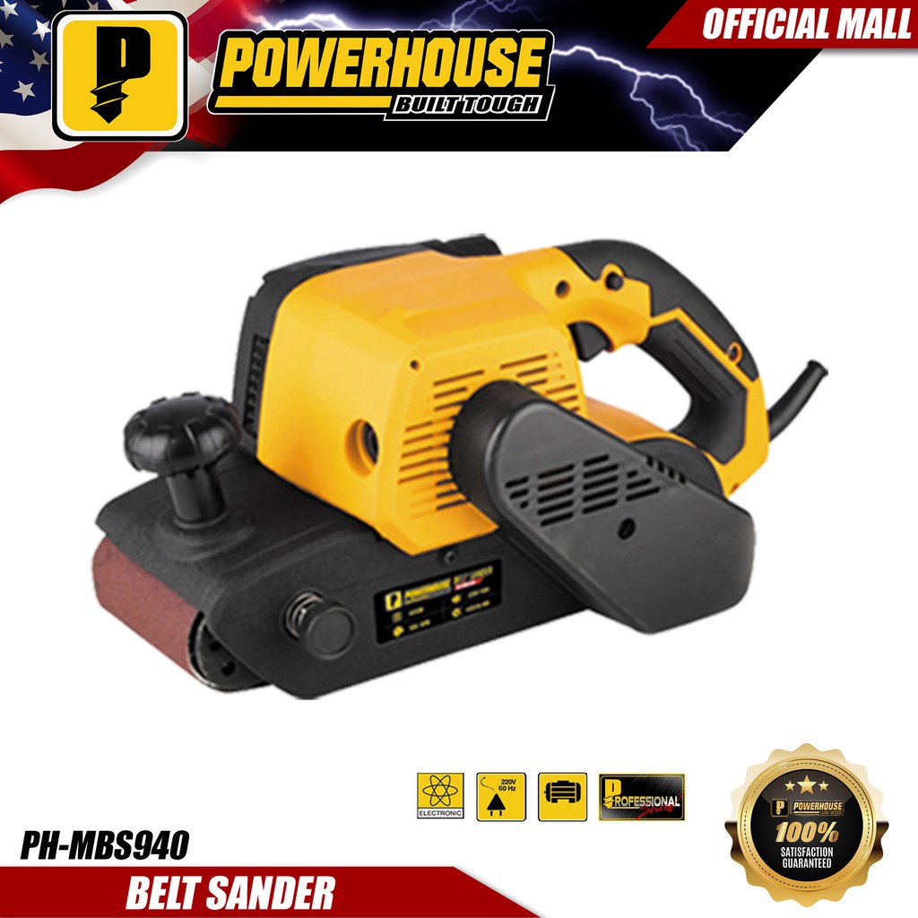 Powerhouse Belt Sander with Case 1450W PH-MBS940 PHPT | Shopee Philippines