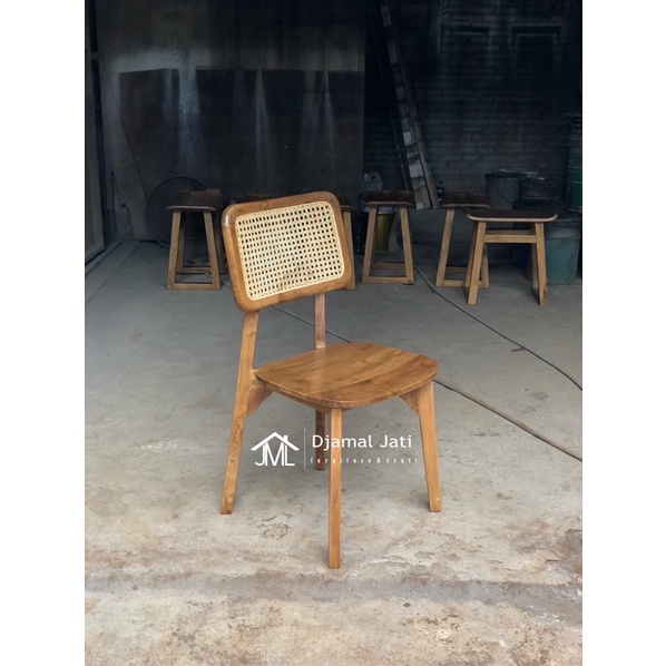 Latest model cafe Chair, Teak Wood Chair, vintage Rattan resto Chair ...