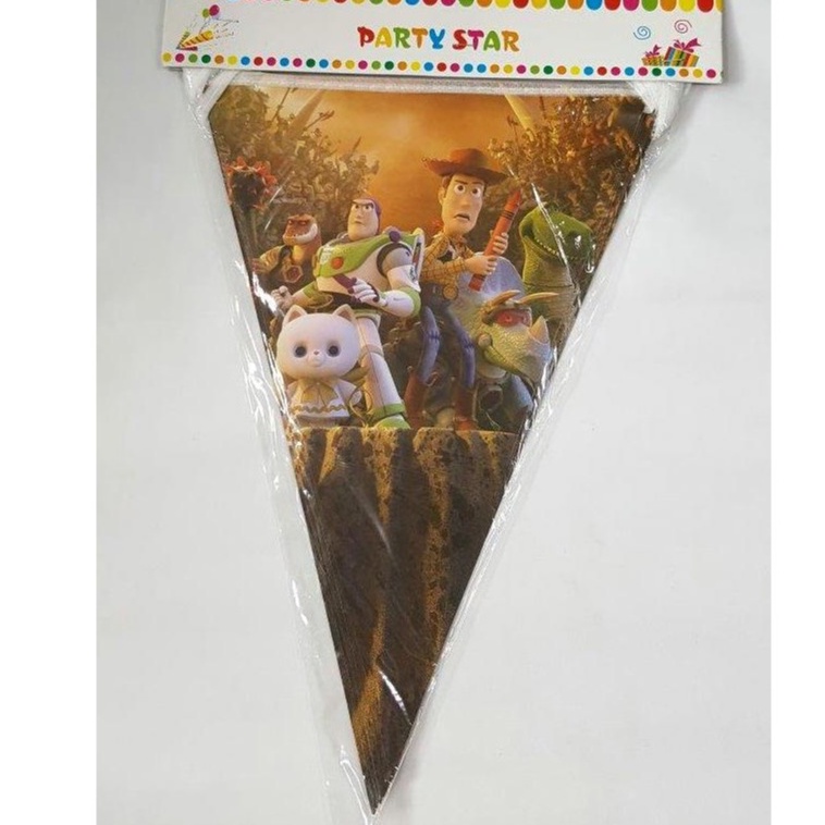 Toy Story Party Banderitas Triangle Flag Banner Birthday Christening ...